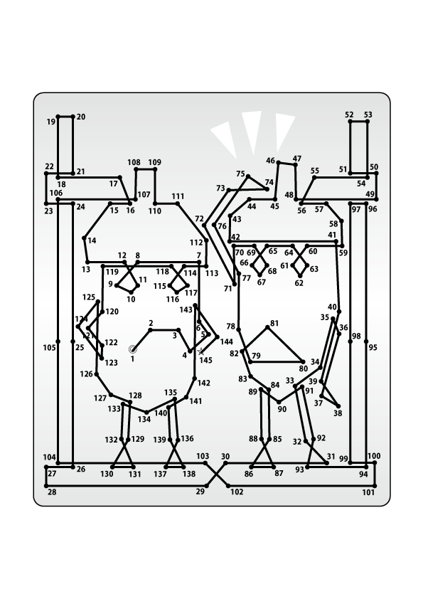 てんつなぎランドvol.5 2種類の賞品から選べるダブルプレゼント プレゼント付き問題の答え 後半 - 株式会社 白夜書房